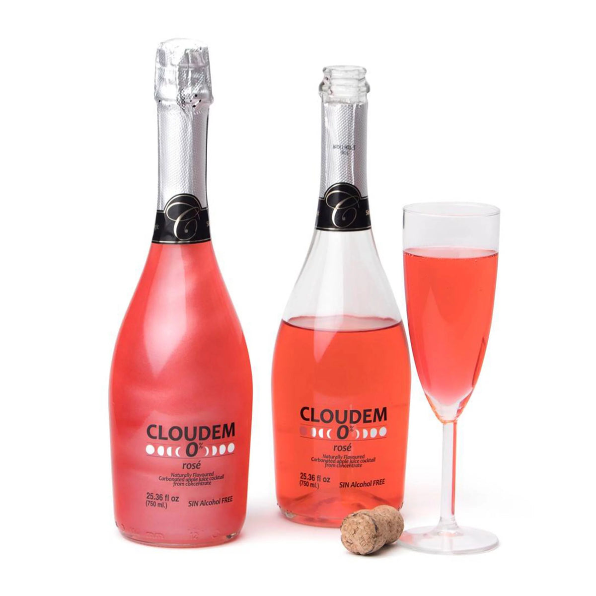 Cloudem Magic Rosé - Framboos (Alcohol vrij) – Geboortesnoepjes.nl